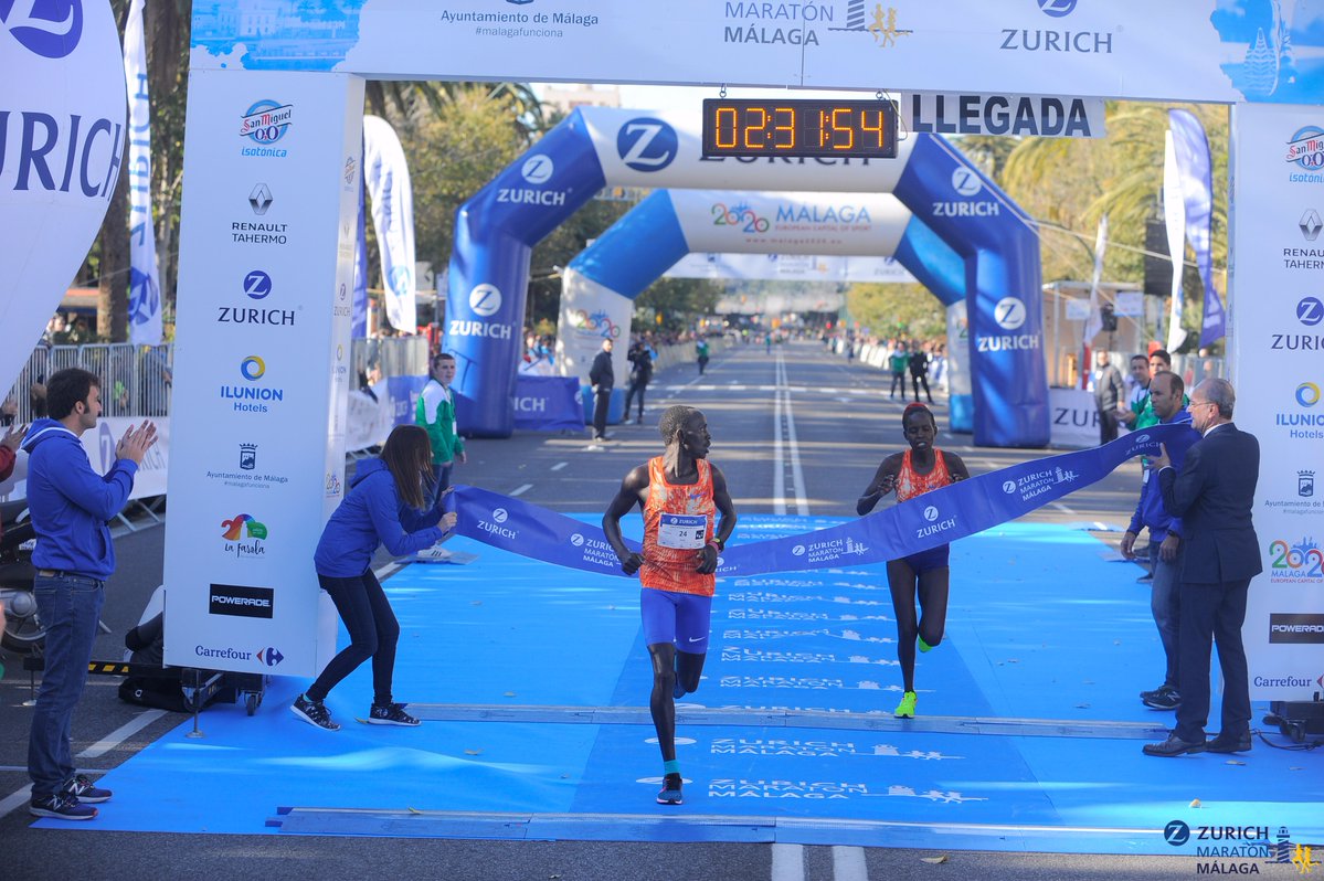 Ganadora maraton malaga – Trail Running Andalucia